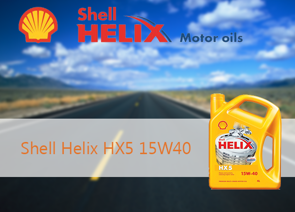 Shell Helix HX5 15W40 - TA Resources Myanmar