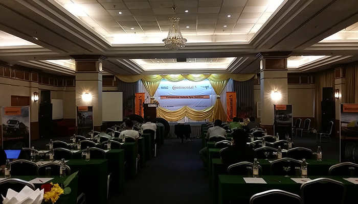 Cocommercial vehicle Tyre Seminar YGN - TA Resources Myanmar