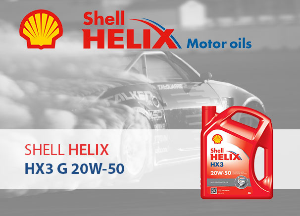 SHELL HELIX HX3 G 20W-50 - TA Resources Myanmar